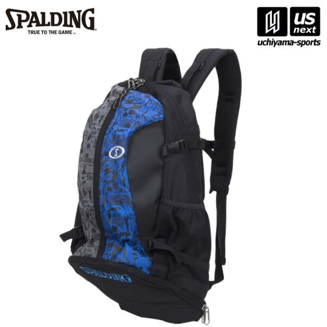 【物価高応援クーポン配布中】スポルディング バスケットボール ケイジャー グラフィティブルー 沖縄配送不可 [取り寄せ][自社](メール便不可)