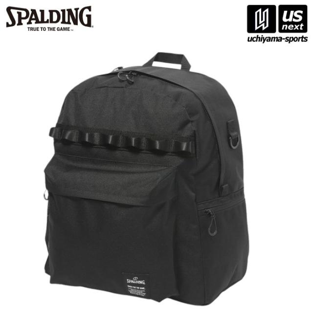 【物価高応援クーポン配布中】スポルディング バスケットボール ボールキャリー デイパック 40 ブラック 沖縄配送不可 [取り寄せ][自社](メール便不可)
