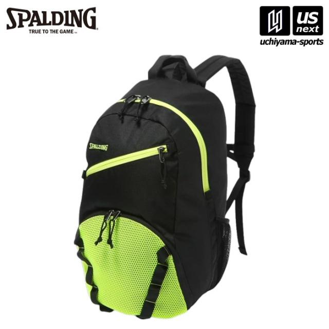 【物価高応援クーポン配布中】スポルディング バスケットボール ハーフデイブリーズ ブラック×ライムグリーン 沖縄配送不可 [取り寄せ][自社](メール便不可)