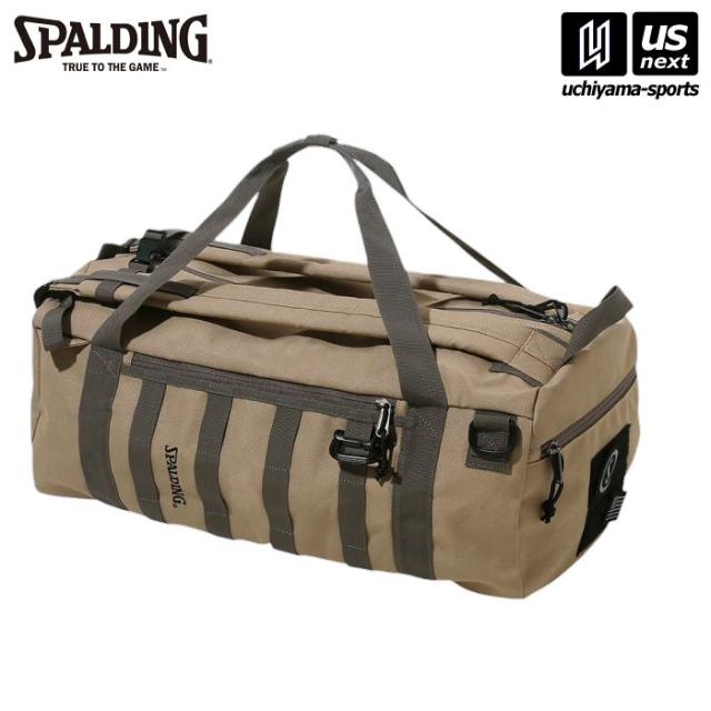 スポルディング バスケットボール コマンダーダッフル 3WAY サンドカーキ 沖縄配送不可 [取り寄せ][自社](メール便不可)