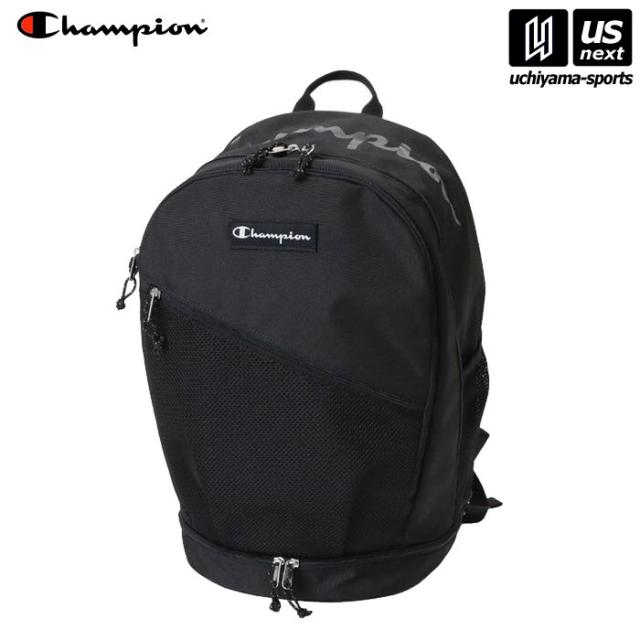 チャンピオン バスケットボール バックパック ブラック [取り寄せ] 沖縄配送不可 [自社](メール便不可)