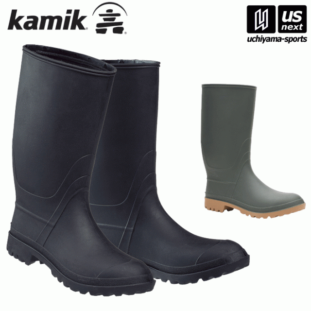 【物価高応援クーポン配布中】カミック メンズ ラバーブーツ マイケル 2024〜25年秋冬継続モデル 沖縄配送不可 [自社](メール便不可)