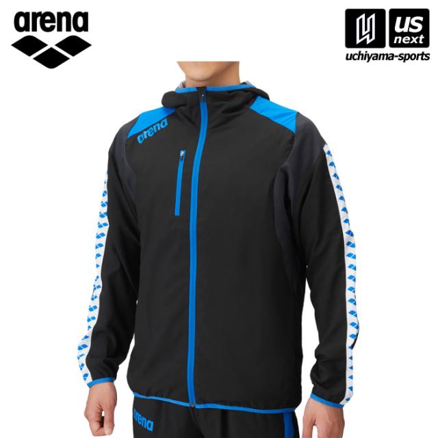 【物価高応援クーポン配布中】アリーナ 水泳 ジャケット BKBU ブラック×ブルー 沖縄配送不可 [取り寄せ][自社](メール便不可)