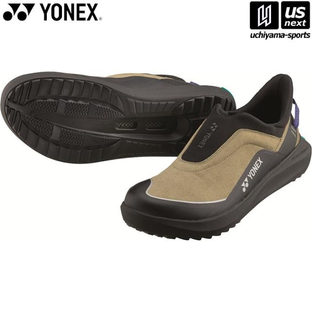 【物価高応援クーポン配布中】ヨネックス モックシューズ YY-UNSEEDED カーキ SHW129 靴幅3.5E 2025年モデル 沖縄配送不可 [取り寄せ][自社](メール便不可)