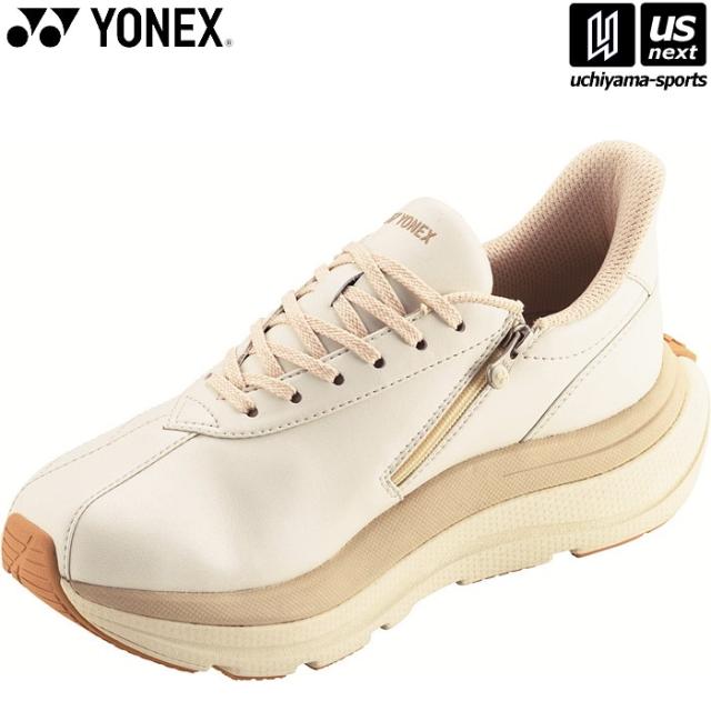 【物価高応援クーポン配布中】ヨネックス レディース ウォーキングシューズ パワークッション L128 オフホワイト SHWL128 靴幅3.5E 2025年モデル 沖縄配送不可 [取り寄せ][自社](メール便不可)