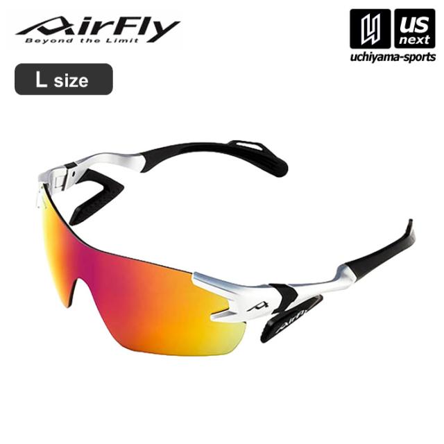 ジゴスペック サングラス AirFly エアフライ AF-301 C-32L ラージサイズ シルバー 沖縄配送不可 [取り寄せ][自社](メール便不可)