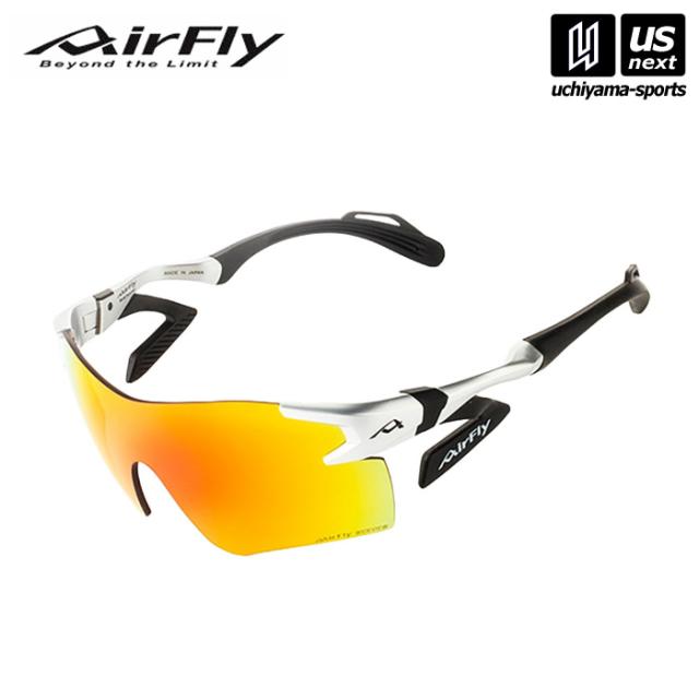 ジゴスペック サングラス AirFly エアフライ AF-301 C-32WV シルバー ワイドタイプ偏光レンズ 沖縄配送不可 [取り寄せ][自社](メール便不可)