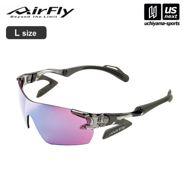 ジゴスペック サングラス AirFly エアフライ AF-301 C-34L ラージサイズ クリアーアッシュ 沖縄配送不可 [取り寄せ][自社](メール便不可)