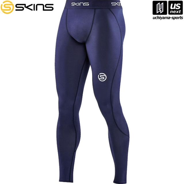 【物価高応援クーポン配布中】スキンズ S-1 メンズ ロングタイツ ネイビー 18171110 [取り寄せ] 沖縄配送不可 [自社](メール便不可)