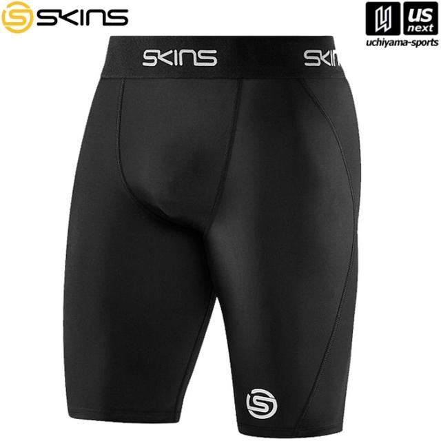 【物価高応援クーポン配布中】スキンズ S-1 メンズ ハーフタイツ ブラック 18171140 [取り寄せ] 沖縄配送不可 [自社](メール便不可)