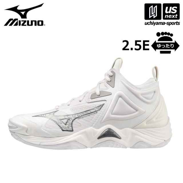 ミズノ MIZUNO バレーボールシューズ ウエーブモーメンタム 3 MID 2025年継続モデル 沖縄配送不可 [自社](メール便不可)