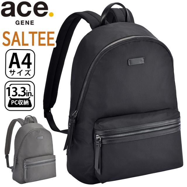 【SALE 30%OFF】 エース ジーン ビジネスリュック ace.GENE レディース 正規品 サルティー 女性 ビジネス ビジネスバッグ リュック リュックサック 通勤 きれいめ 通勤用 仕事用 黒 バッグ A4 かばん 出張 旅行 タウンユース 13.3インチ PC対応 PC収納 10426