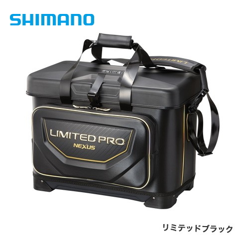 シマノ 磯クール リミテッドプロ BA-112S リミテッドブラック 25L / 磯バッグ / shimano 釣具