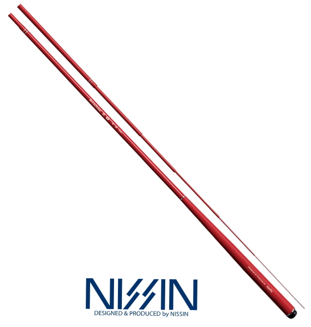 宇崎日新 ロイヤルステージ 鼓 (つづみ) 朱 硬調 2.90m / 清流竿 / 釣具 / nissin (SP)