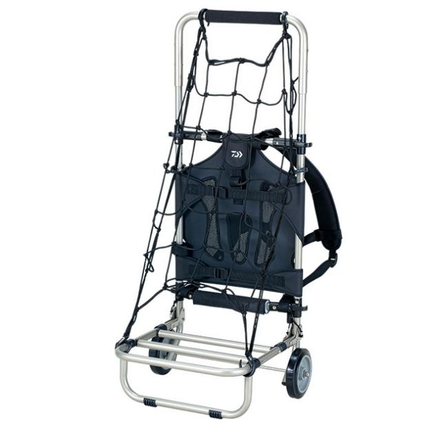 ダイワ Fパックキャスター(A) ブラック / 背負子 daiwa 釣具