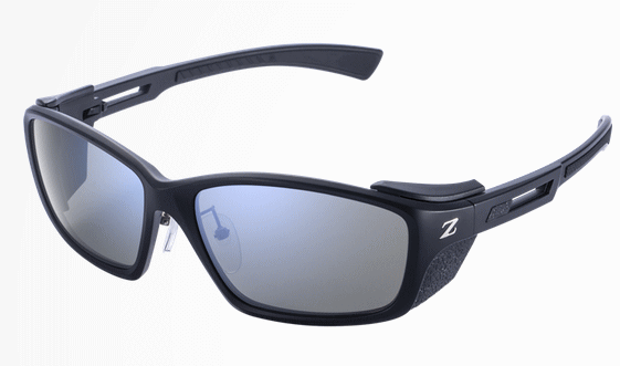 ジール 偏光サングラス オプティクス ゼクー フーバー (Zeque HOVER) F-1960 マットブラック トゥルービュースポーツ/ブルーミラー / zeal