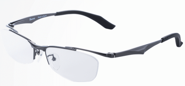 ジール 偏光サングラス オプティクス ゼクー バロン (Baron) 眼鏡フレーム D-1123 ガンメタル / zeal