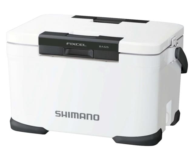 シマノ クーラーボックス フィクセル ベイシス 30L NF-330V ホワイト / shimano 釣具