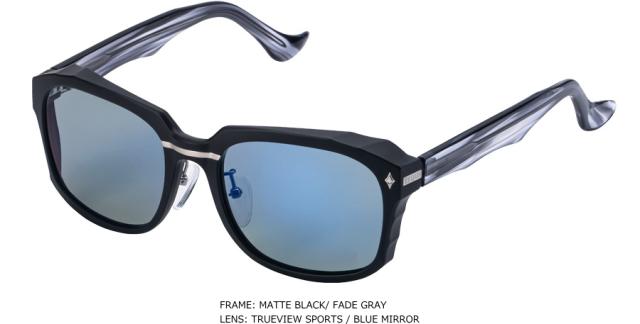 ジール オプティクス ゼクー リンクス ( Zeque Linx) F-2104 トゥルービュースポーツ/ブルーミラー / TALEX 偏光サングラス / zeal
