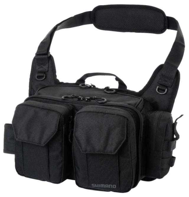 シマノ タフショルダー BS-221W ブラック Mサイズ / 釣具 shimano