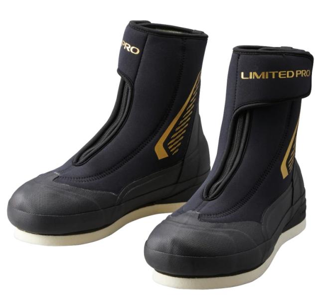 シマノ リミテッドプロ アユシューズ 羊毛ピンフェルト FS-520W ブラック 26cm / shimano 釣具