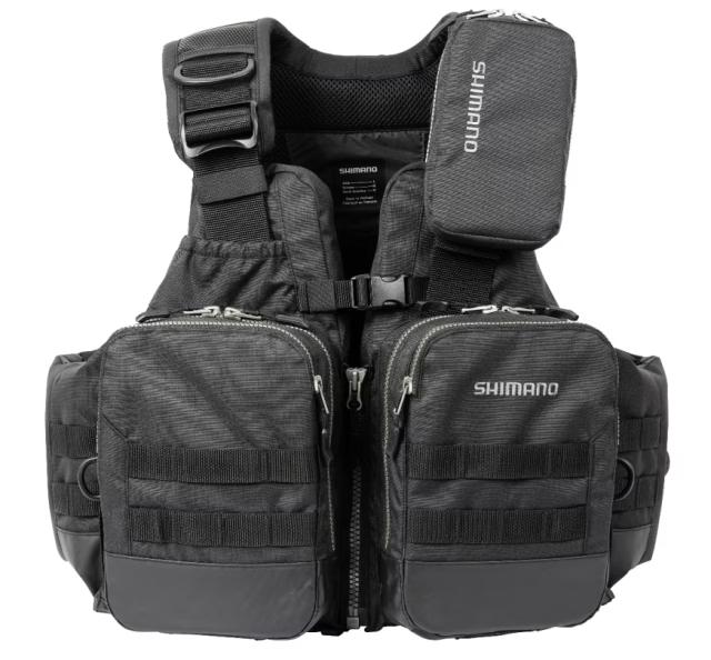 シマノ アクトゲームベスト VF-274W ブラック Mサイズ / 救命具 / 釣具 shimano