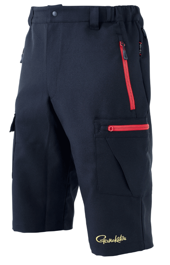 がまかつ フィッシングハーフパンツ GM-3702 ブラック Mサイズ / ウェア / gamakatsu