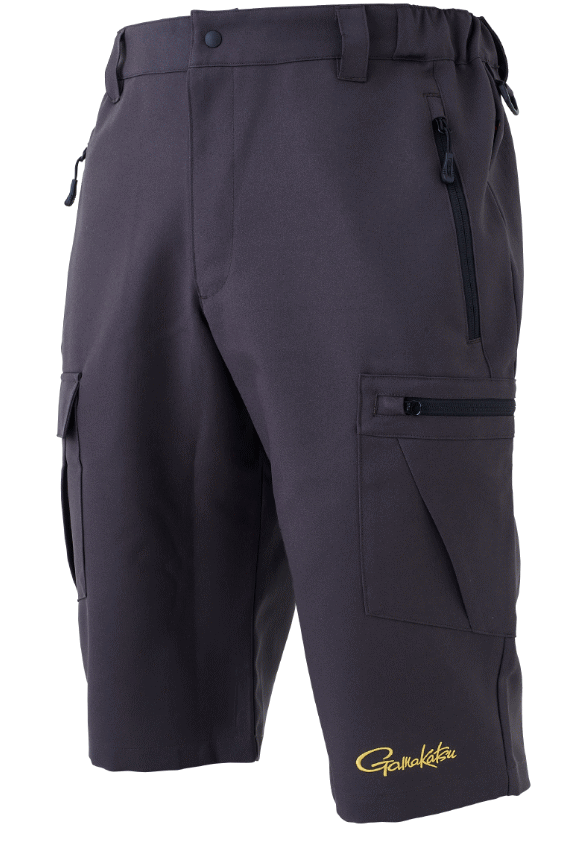 がまかつ フィッシングハーフパンツ GM-3702 グレー Mサイズ / ウェア / gamakatsu