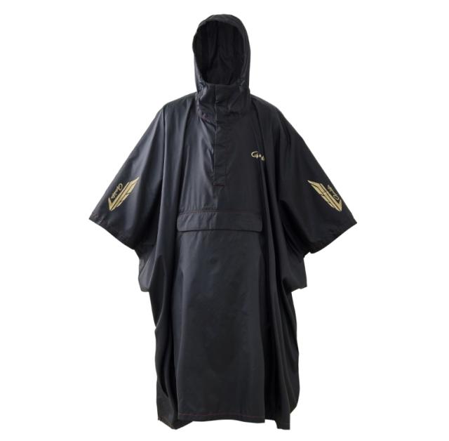 がまかつ レインポンチョ GM-3710 ブラック フリーサイズ