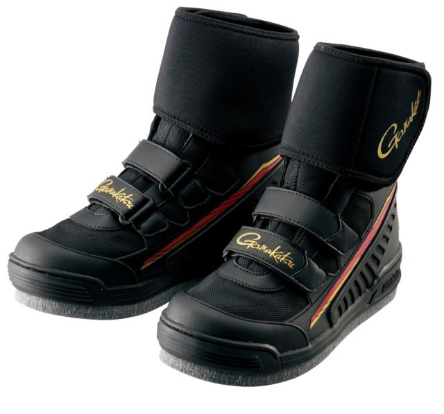 がまかつ ウェーディングシューズ(フェルト) GM-4537 ブラック LL(26.0〜27.0cm) / gamakatsu