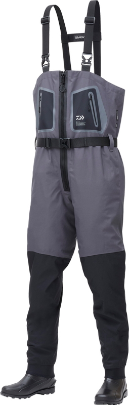ダイワ タイトフィットブレス ラジアルジップウェーダー RW-4352B-T 先丸 S  (24.0〜24.5cm) / 釣具 daiwa