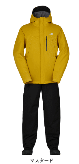 ダイワ レインマックス (R) ウィンタースーツ DW-3523 マスタード Mサイズ / 防寒着 レインウェア (D01) (O01) (送料無料) (セール対象商の通販はau PAY ...