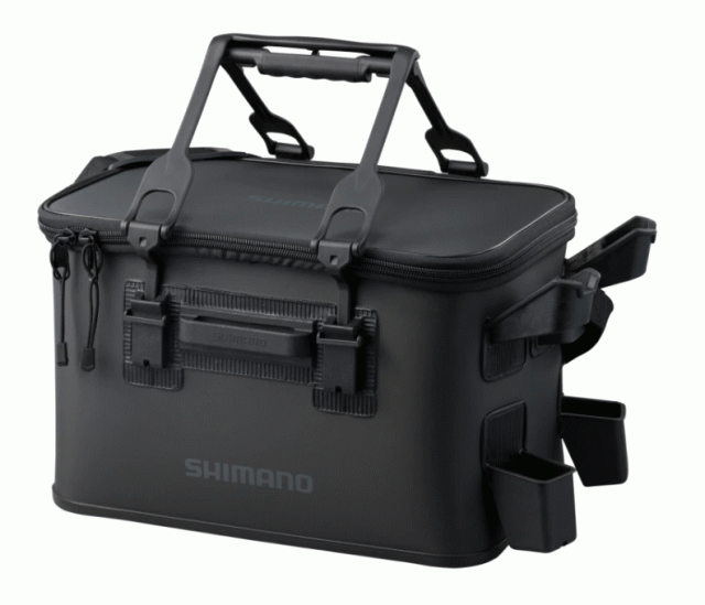 シマノ ロッドレスト タックルバッグ レスト2/ハードタイプ BK-021W ブラック 27L / バッカン / shimano 釣具