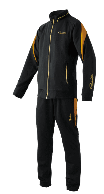 がまかつ ライトクールスウェットスーツ GM-3733 ブラック×ゴールド 3Lサイズ / ウェア / gamakatsu