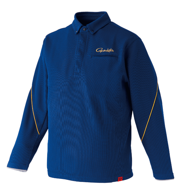 がまかつ フィッシングシャツ ロングスリーブ GM-3731 ネイビー LLサイズ / ウェア gamakatsu