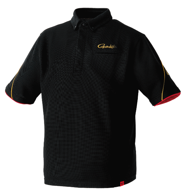 がまかつ フィッシングシャツ ショートスリーブ GM-3732 ブラック Mサイズ / ウェア gamakatsu