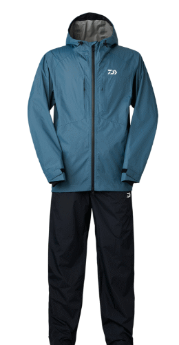 ダイワ RAINMAX レインマックス コンパクトレインスーツ DR-3324 アッシュブルー WMサイズ / レインウェア daiwa 釣具
