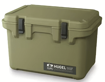 クーラーボックス アイリスオーヤマ HUGEL TC-40 カーキ 40L / クールボックス iris