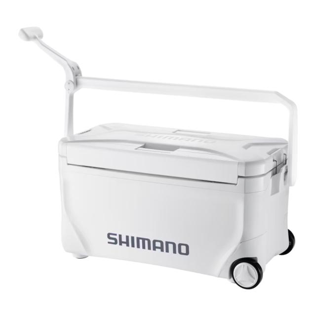 シマノ スペーザ ベイシス 25L NS-D25Y キャスター ピュアホワイト / クーラーボックス 釣具 shimano