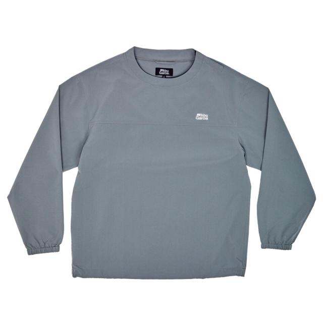 アブ ガルシア ウォーターレジスタントフィッシングプルオーバー グレー Lサイズ / abugarcia