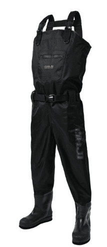 エクセル チェストハイウェダー 420D フェルトピンソール OH-004P ブラック Lサイズ 25.5cm〜26cm / 胴長 ウェア 釣具