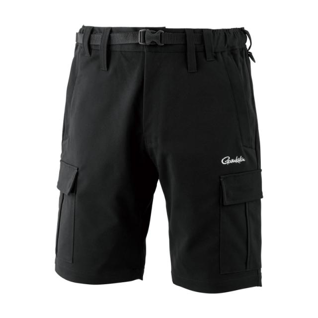 がまかつ フィッシングショーツ(カーゴタイプ) GM-3771 ブラック×ブラック LLサイズ / gamakatsu