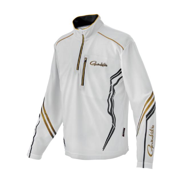 がまかつ UDジップシャツ GM-3778 アイスホワイト Mサイズ gamakatsu