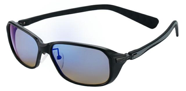 ジール オプティクス ゼクー ティーダ TIDA F-2180 マットブラック トゥルービュースポーツ/ブルーミラー / 偏光サングラス zeal