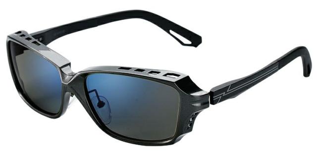 ジール オプティクス ゼクー シェイド SHADE F-2244 ガンメタル/マットブラック トゥルービューフォーカス/ブルーミラー / 偏光サングラス zeal