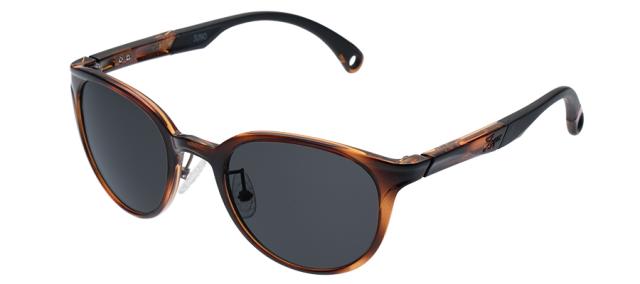 ジール オプティクス ゼクー ジュノ Juno F-1853 ブラウンデミ トゥルービューフォーカス / 偏光サングラス zeal