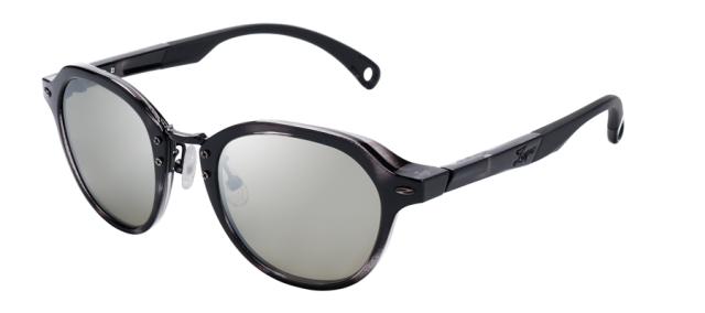 ジール オプティクス ゼクー ジュリア Julia F-2152 ブラックデミ トゥルービュースポーツ/ブルーミラー / 偏光サングラス zeal