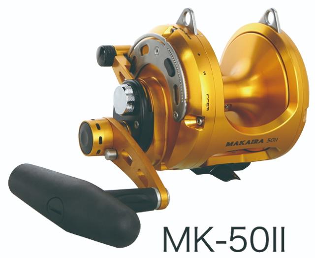 オクマ マカイラ OKUMA MAKAIRA MK-50II (J2) ゴールド / ゼニス 両軸リール zenith (SP)
