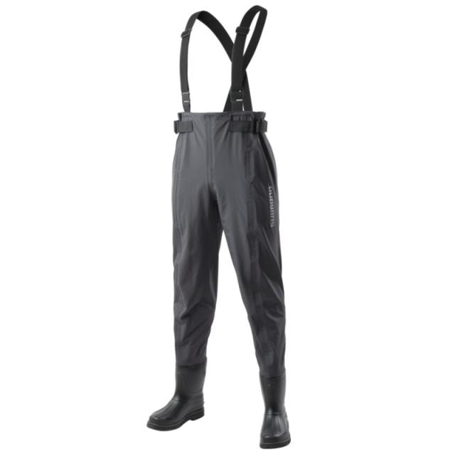 シマノ DS4 ウェーダー ウエストハイ カットフェルト FF-040Y チャコール Mサイズ / shimano 釣具