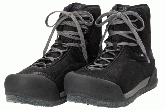 ダイワ TGロックショアシューズ ハイカット TGスパイクフェルト DS-3600TG ブラック 27.5cm / daiwa 釣具